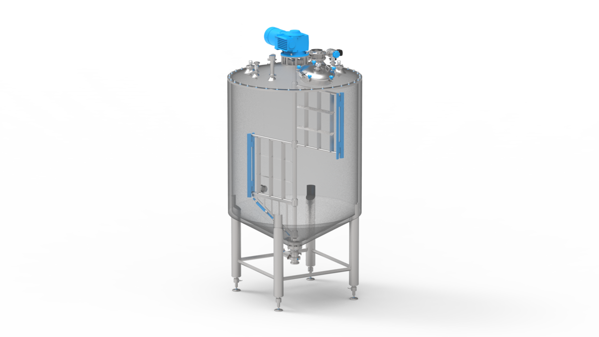 Fermentation tanks for sourdough and predough - HB-Technik